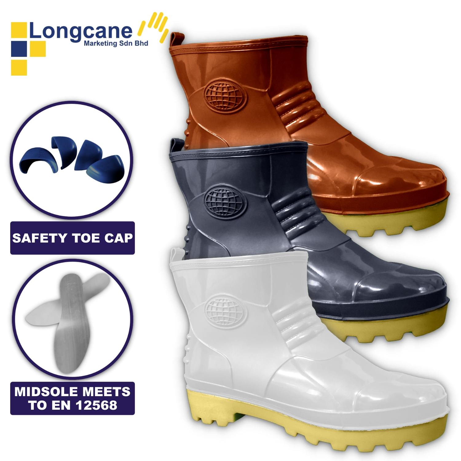 150mm Water Boots Longcane Marketing Sdn Bhd 