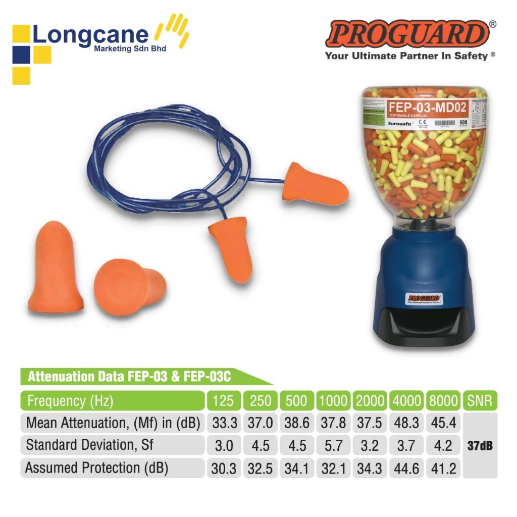Disposable Foam Earplugs - Longcane Marketing Sdn. Bhd.